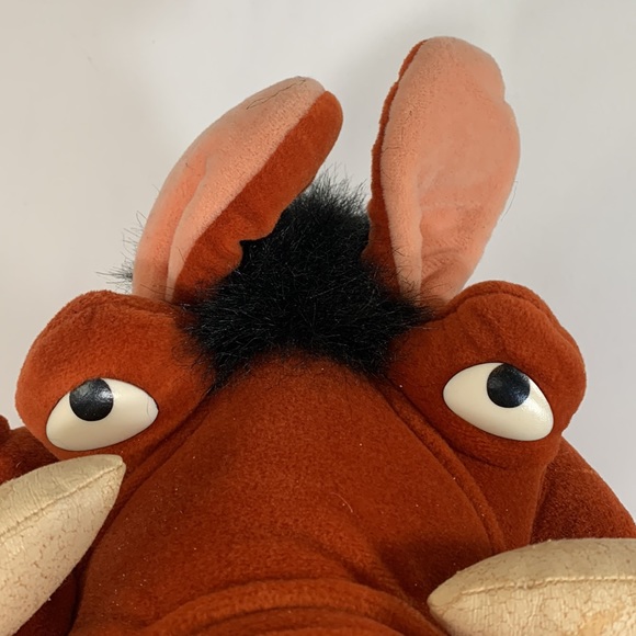 Disney | Toys | Disney 99s The Lion King Pumbaa Warthog 17 Jumbo Plush ...
